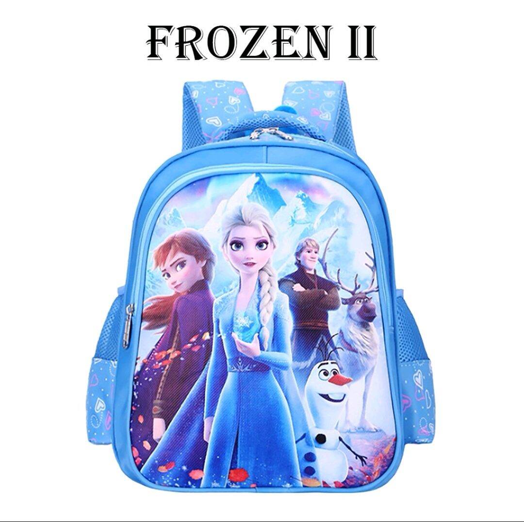 Frozen Elsa Anna Little Pony School Bag Children's Cartoon Students ...