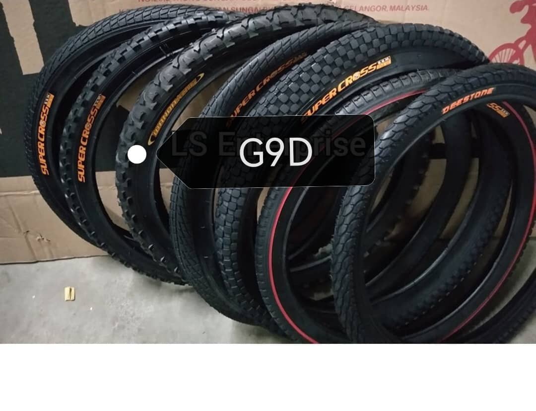 Bicycle Tayar Basikal 12" 16" 20" 24" 26" 27.5" 27" 29" 700"Tayar ...