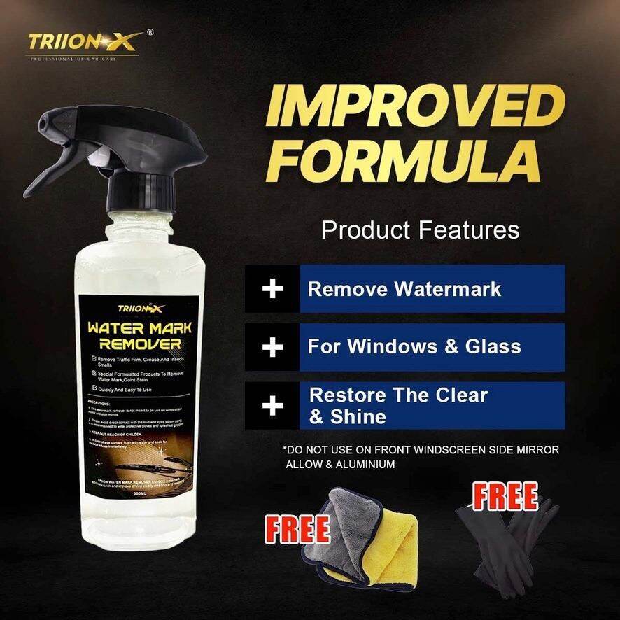 Watermark Remover for glass & window 350ML | Lazada