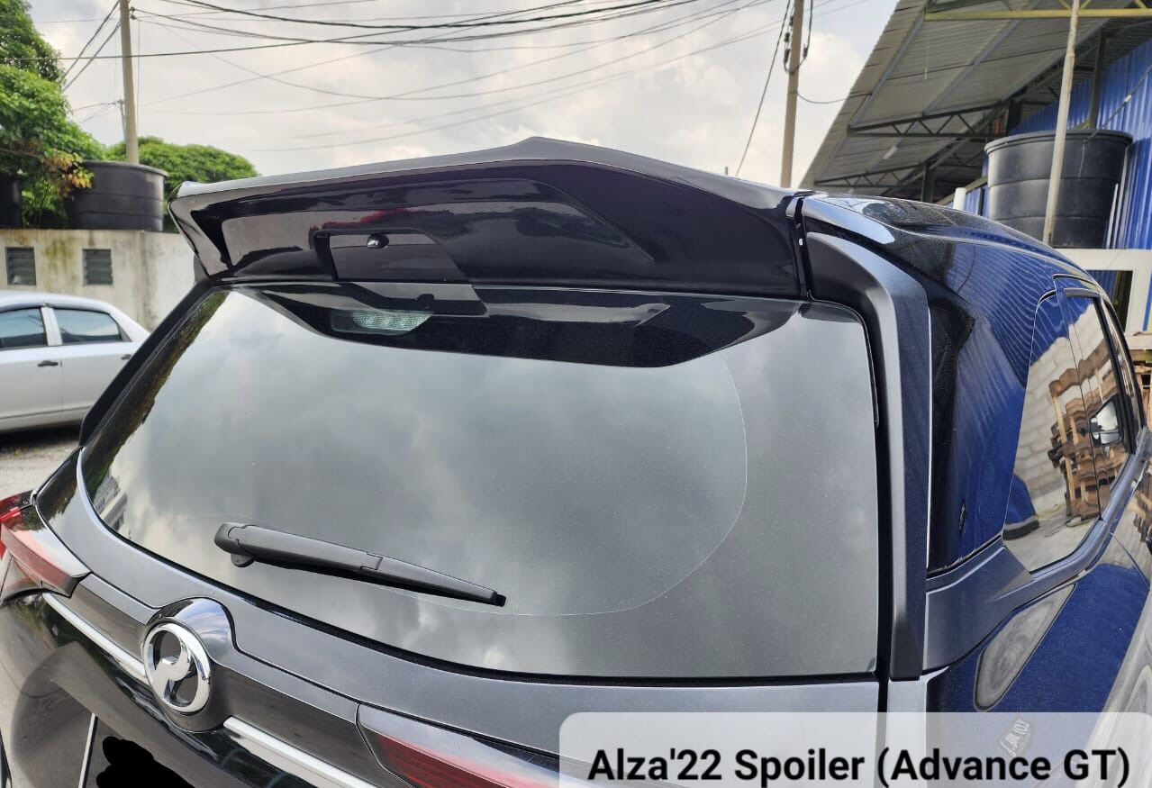 Toyota veloz Perodua Alza 2022 2023 2024 rear roof top spoiler MDL ...