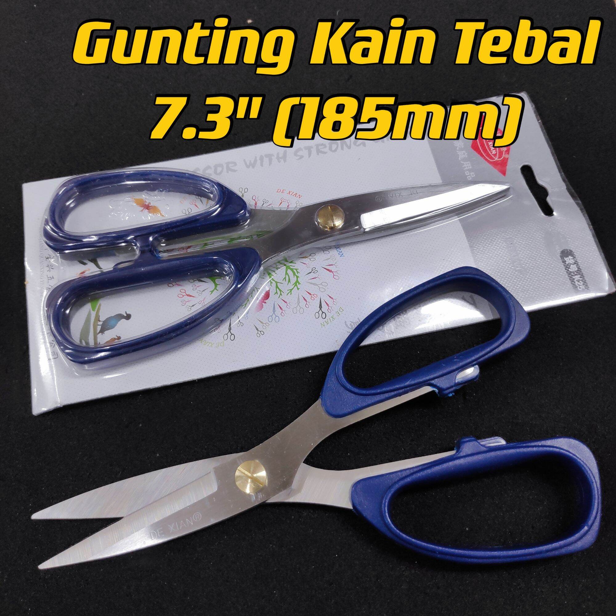 Gunting Kain Tebal / Gunting Ikan / Gunting Pokok | Lazada