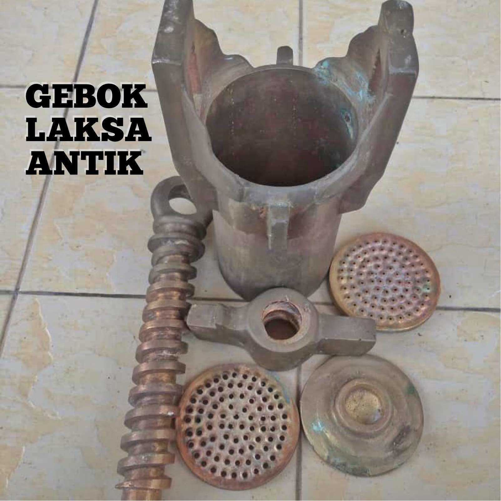 Gebok Laksa Tembaga Antik Kebok Laksa Mesin Buat Laksa Antique Gebox ...