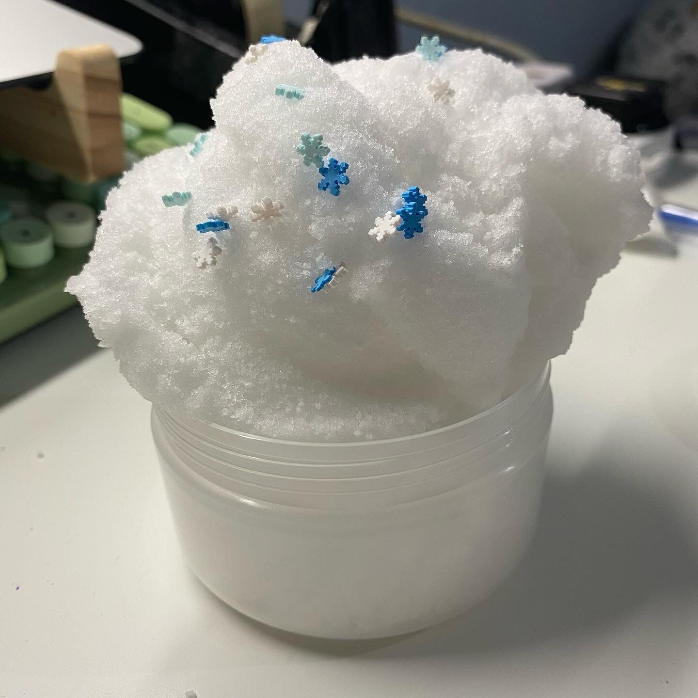 SNOWFALL fluffy soft cloud slime for play | Lazada