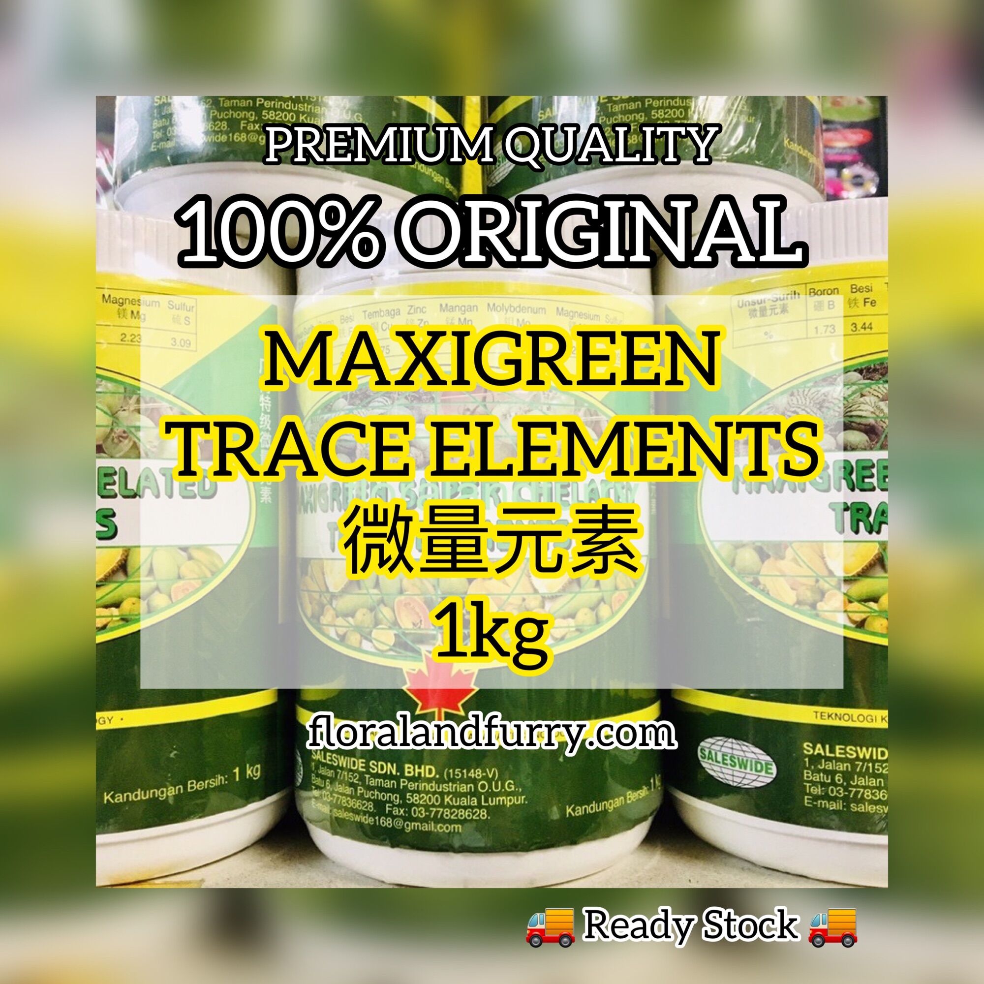 1kg Maxigreen Trace Elements Micronutrient Baja Foliar Fertiliser Baja ...