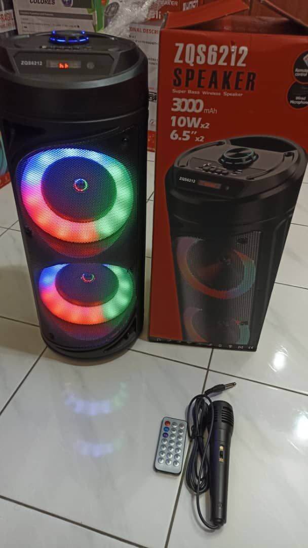 [ORIGINAL] Super Bass Wireless Speaker ZQS- BT6212 Bluetooth Speaker | Lazada
