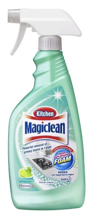 MAGICLEAN Glass Cleaner/ Kitchen Cleaner Lime/ Kitchen Cleaner Apple ...