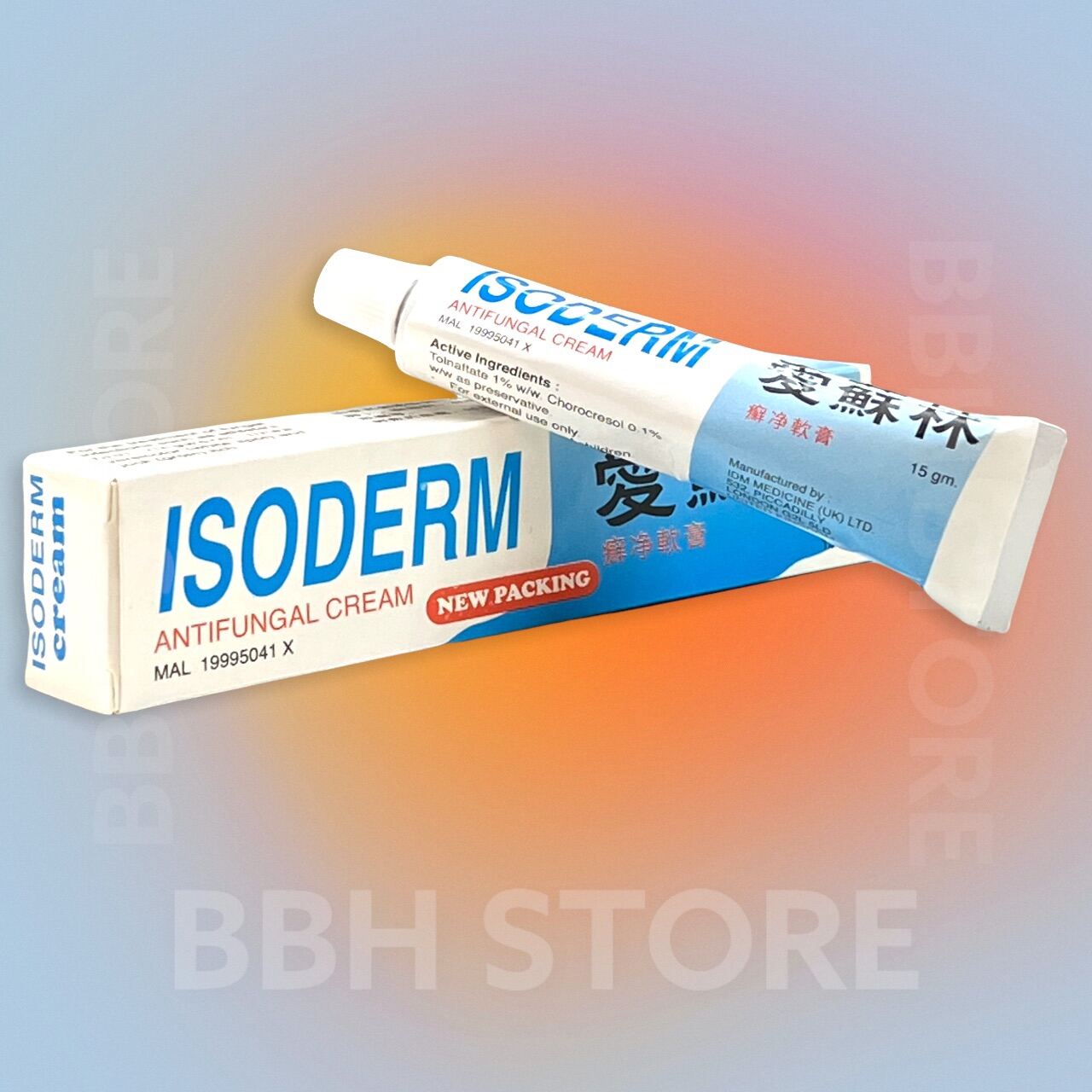Isoderm Cream , Ubat Kurap , Panau 爱蘇林 15gram | Lazada