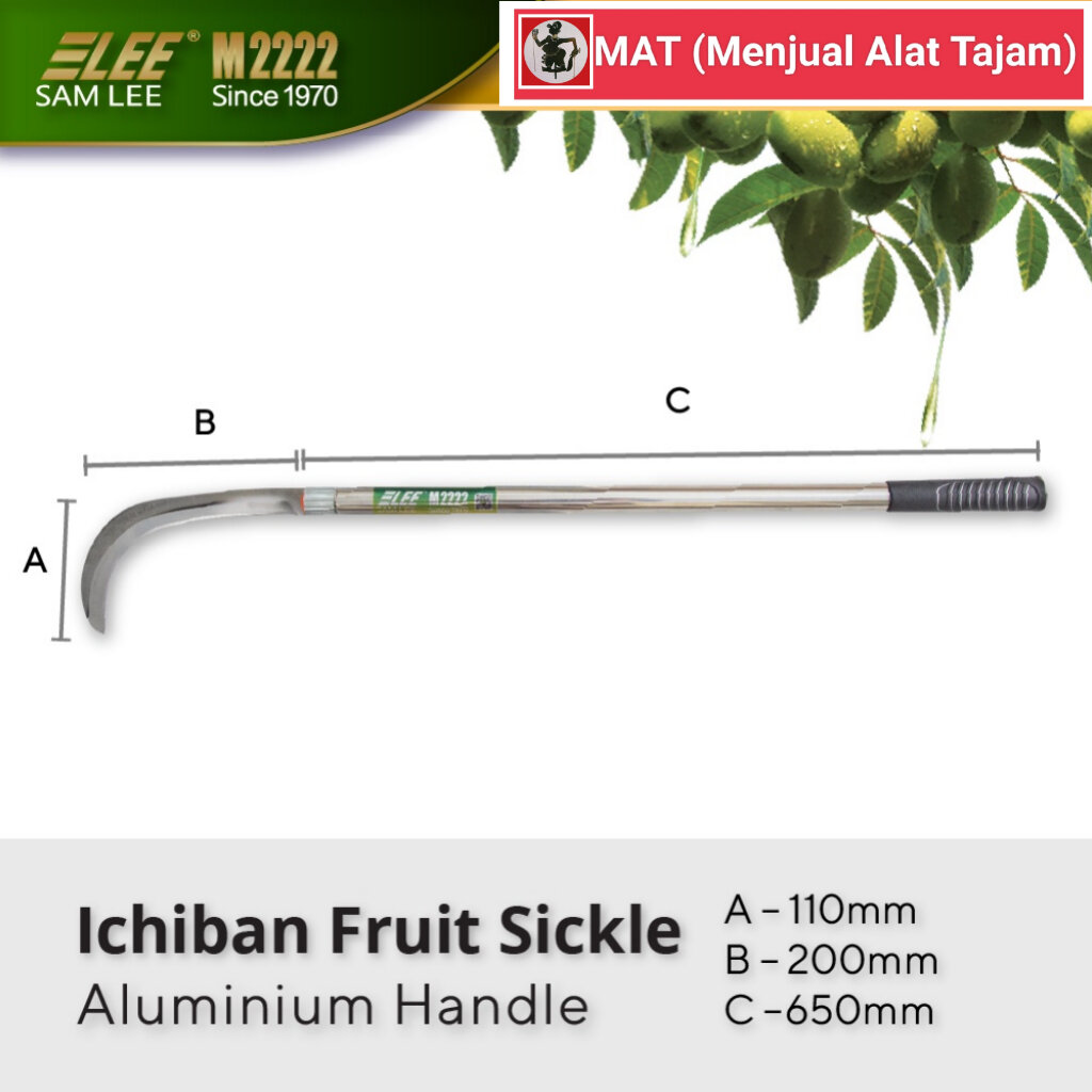 Ichiban Fruits Sickle / Sabit Kait Buah / Pisang / Banana Fruits Sickle ...