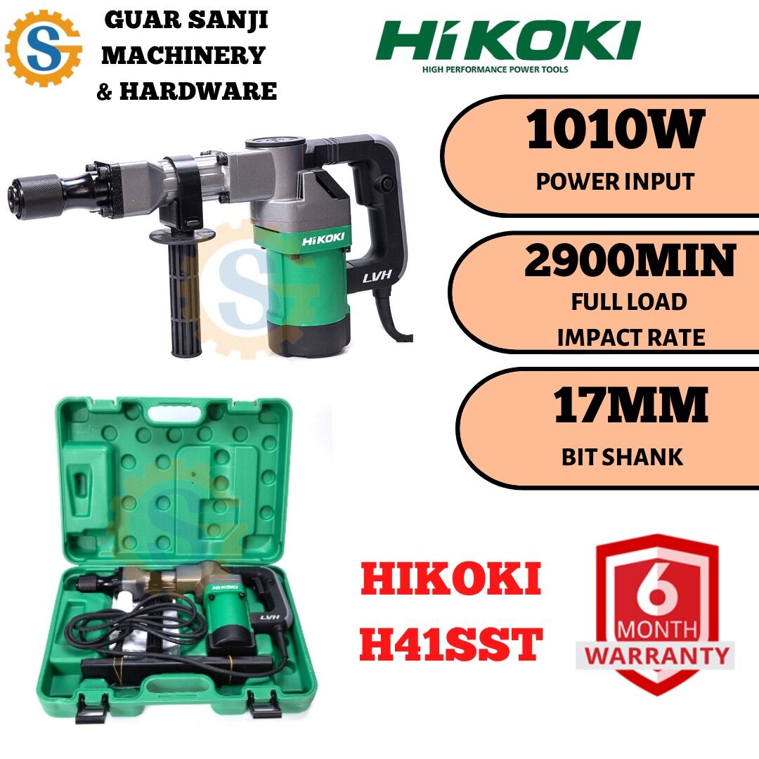 HIKOKI H41SST 7.2J DEMOLITION HAMMER 1010W HEAVY DUTY (6MONTH WARRANTY ...