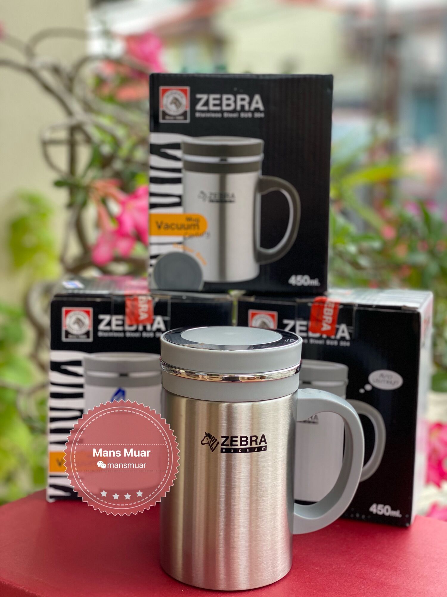 Thailand Zebra Thermos Cup 泰国斑马牌保温杯（450ml) Original From Thailand | Lazada