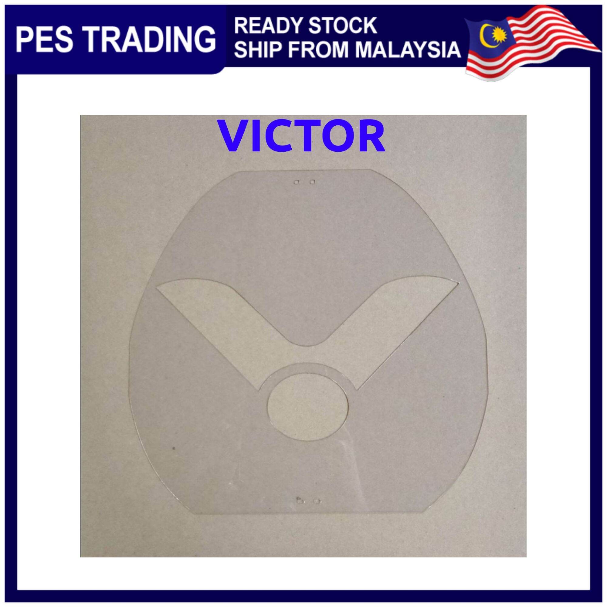 [PES] BADMINTON RACKET LOGO CARD / STENCIL CARD - YONEX / LINING ...