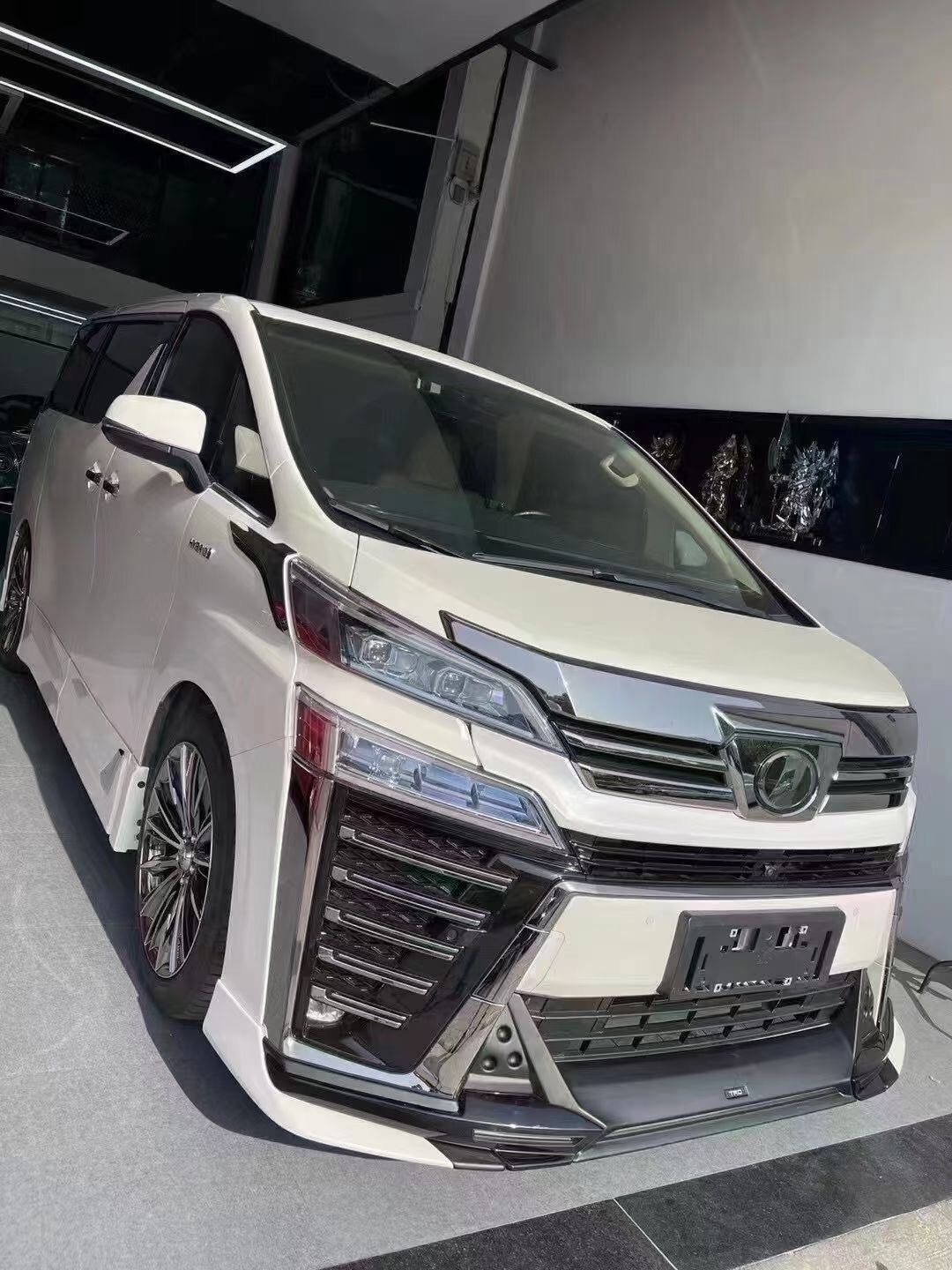 Toyota vellfire AGH30 2019 2020 2021 2022 TRD Bodykit body kit front ...