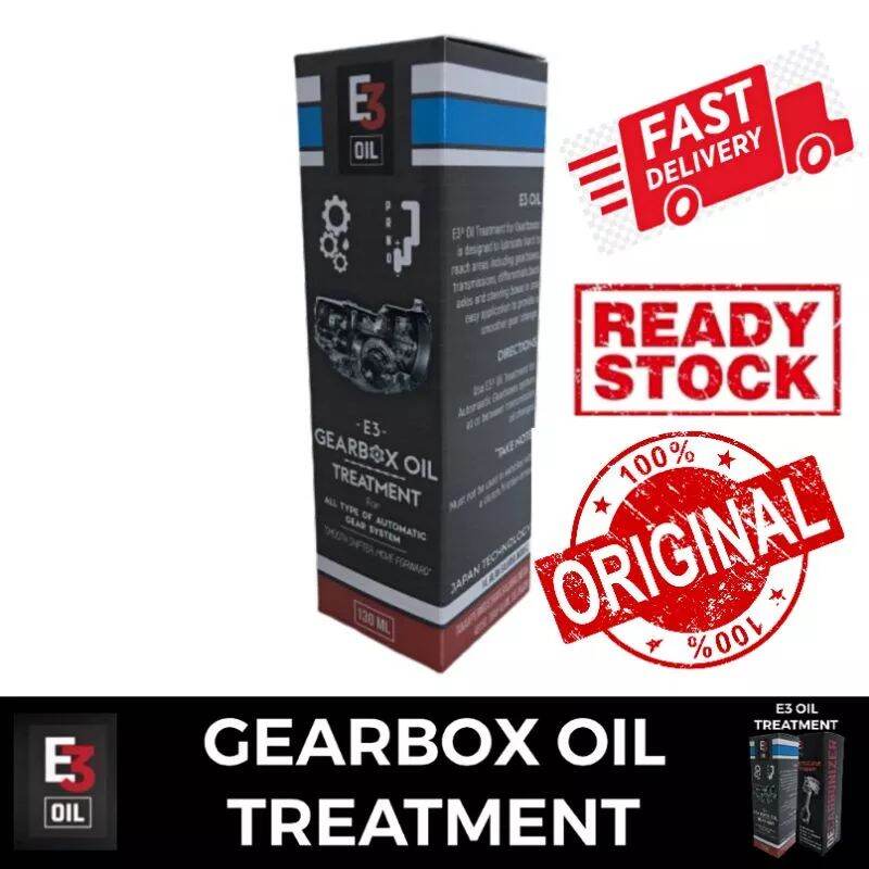 E3 Oil Gearbox / JV Auto Lube GearBox Oil Treatment Penyelesaian Masalah GearBox Kereta Auto ...