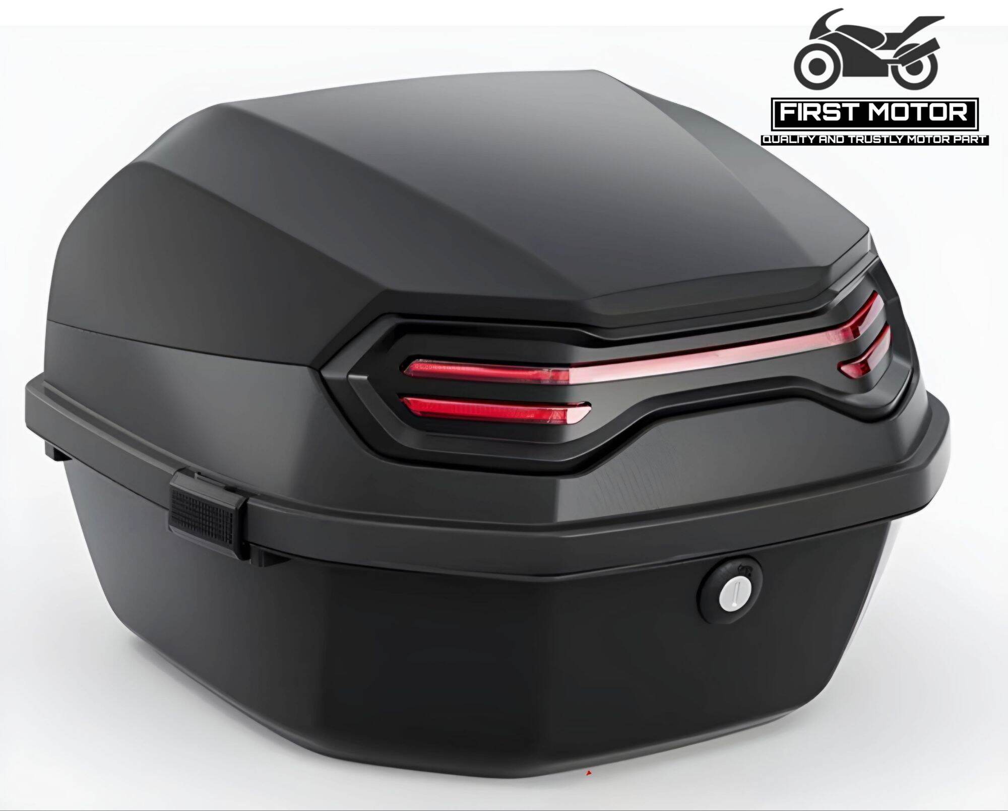 MOTORCYCLE UNIVERSAL TOP BOX TOPBOX WITH ALIEN DESIGN KOTA MOTOSIKAL ...