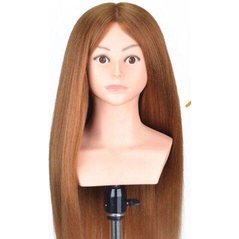 Hair Mannequin Patung Rambut Palsu Head Mold with Shoulder 假人头 带肩 绑头发 ...