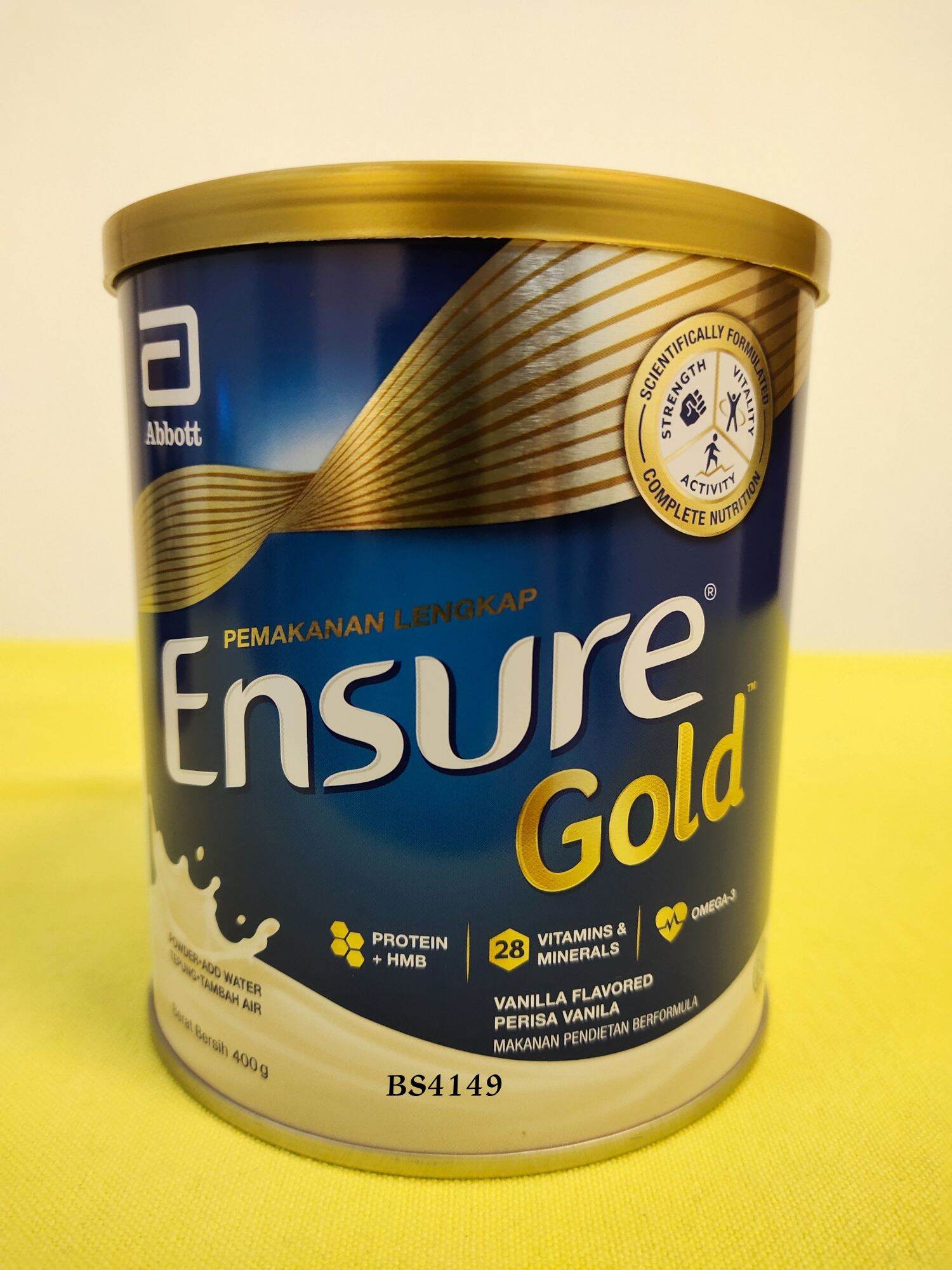 ABBOTT ENSURE GOLD VANILLA 400G (11/2024) | Lazada
