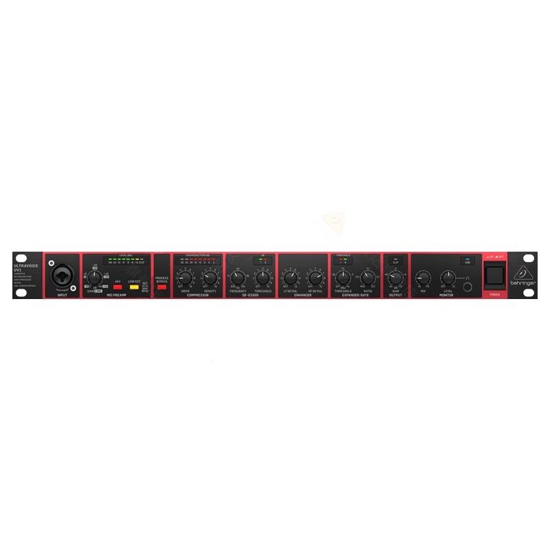 Behringer UV1 Rack-Mounted Microphone Amplifier with Sound Card Multi ...