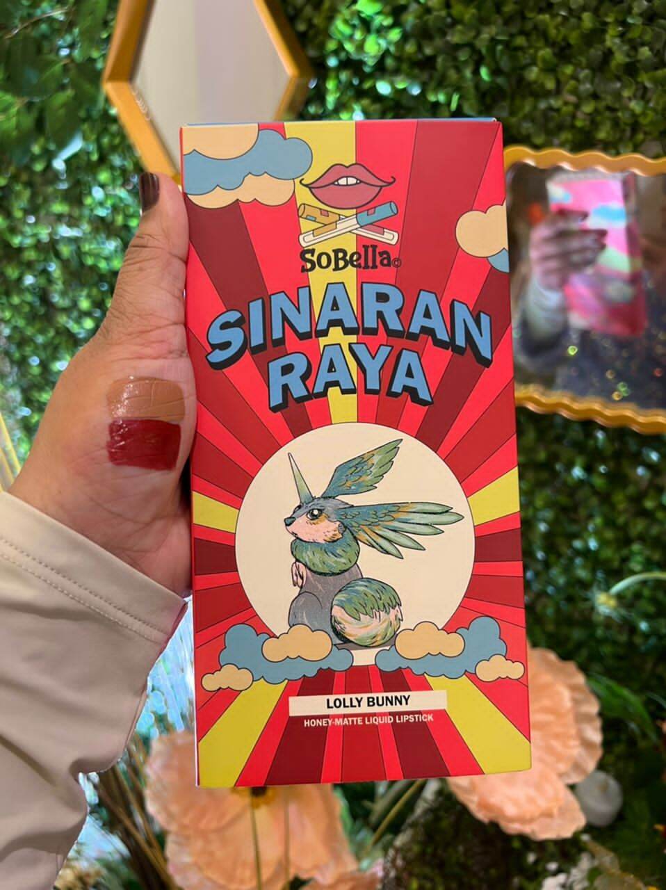 Sobella Lipmatte Sinaran Raya Edition Lip Matte Twila Owl Lolly Bunny ...
