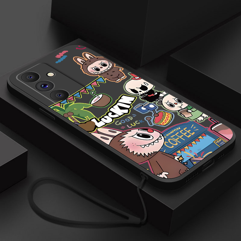 Samsung A17 samsung A07 A17 5G Liquid Silicon Soft Casing Cartoon ...
