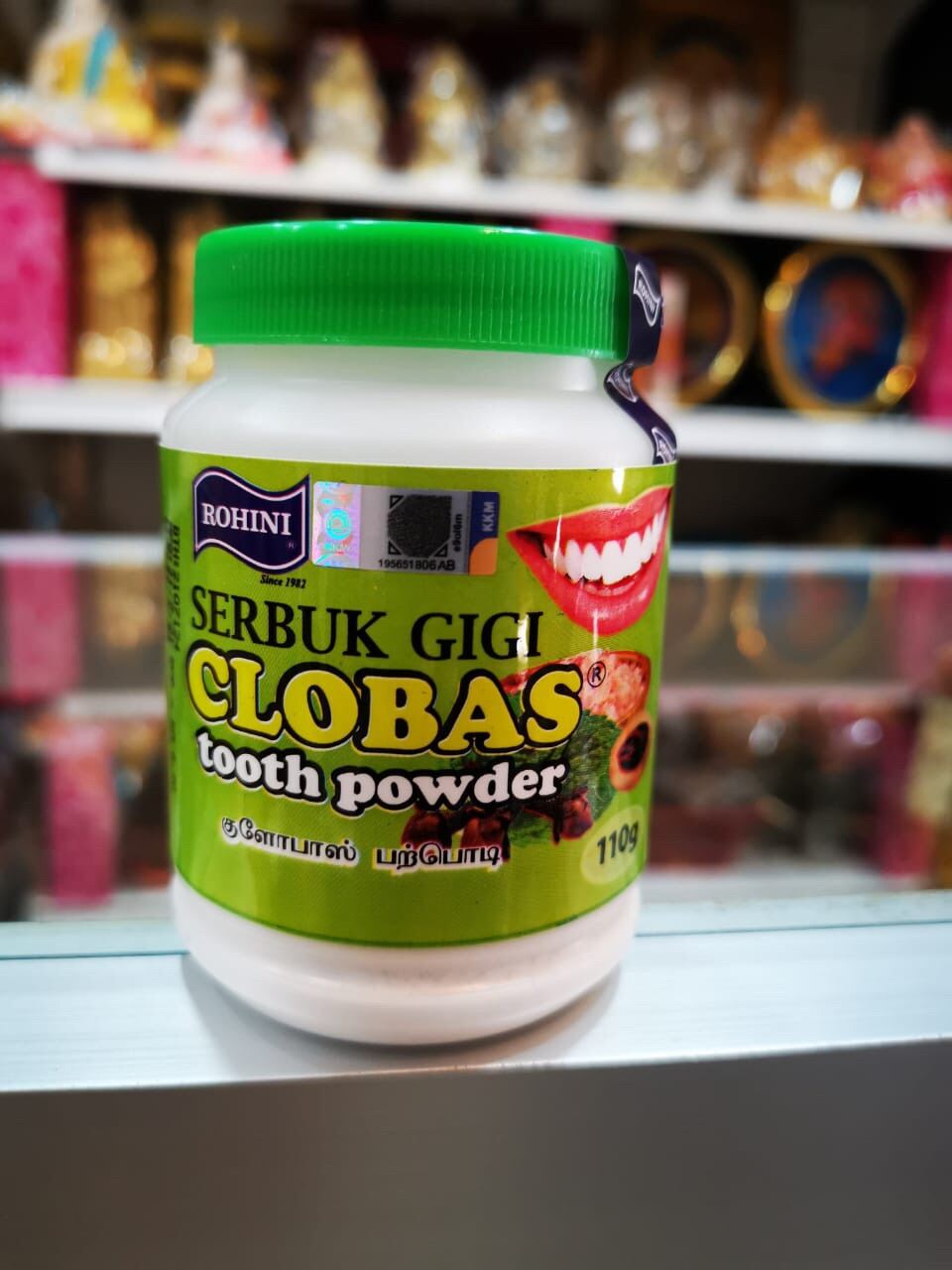 Rohini serbuk Gigi clobas tooth powder 110g | Lazada