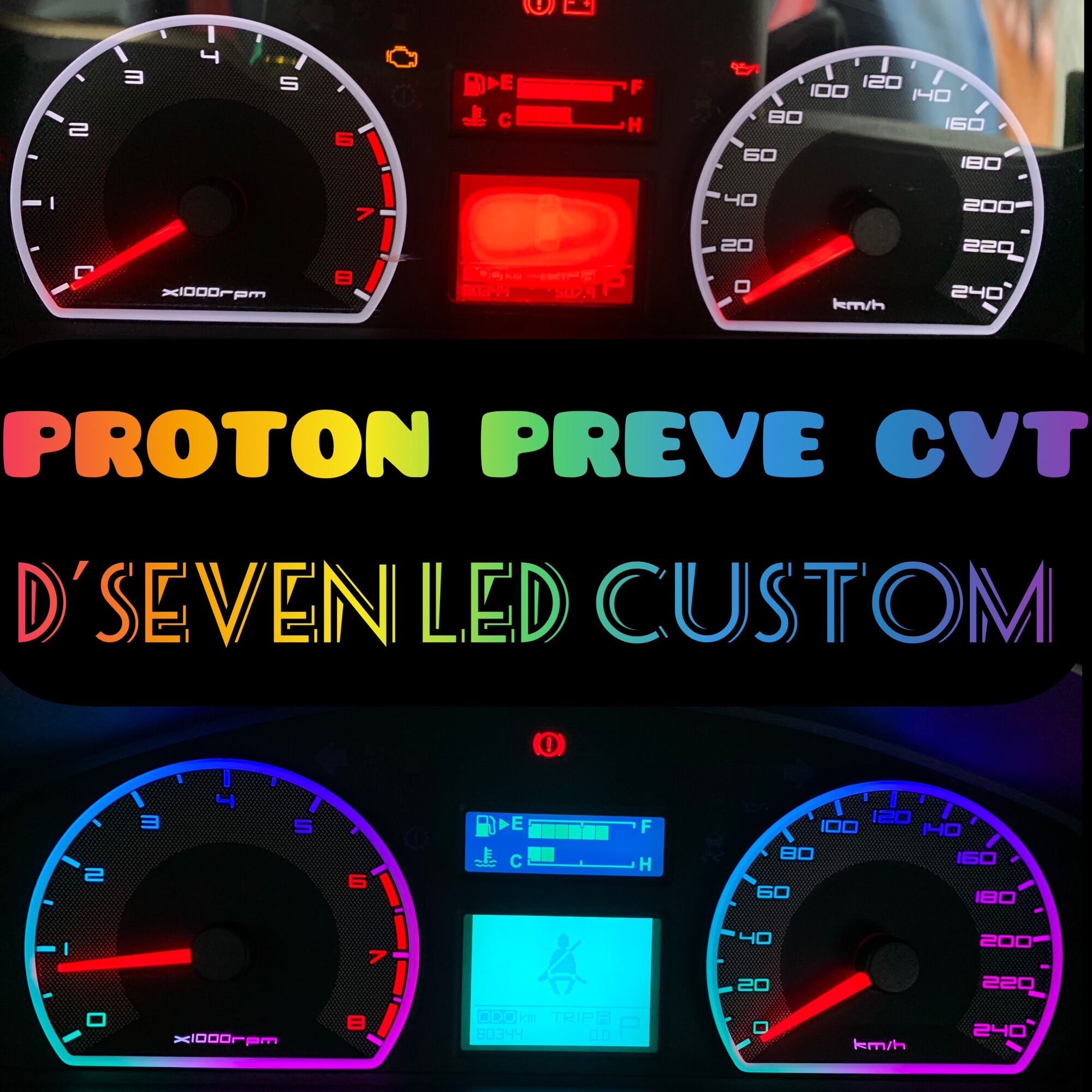 LED METER PROTON PREVE | Lazada