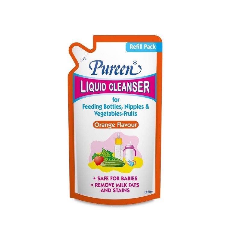 PUREEN LIQUID BOTTLE CLEANSER REFILL 600ML | Lazada