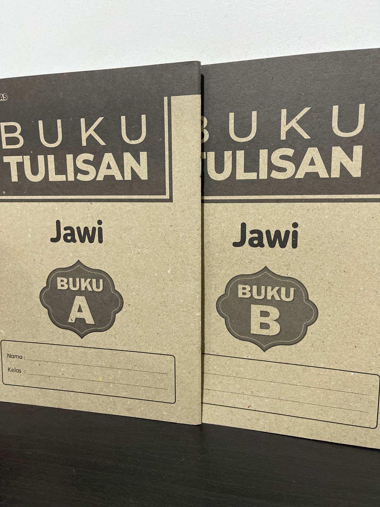 Nusamas • Buku Tulisan Bahasa Melayu / English / Matematik / Jawi Set ...