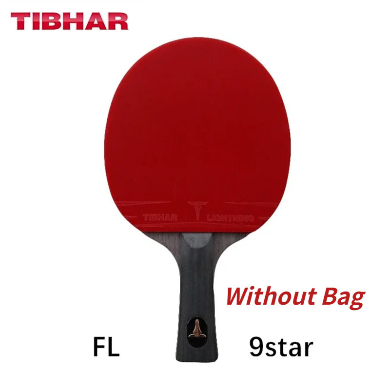 TIBHAR 9 Star Table Tennis Racket Superior Sticky Rubber Carbon Blade ...