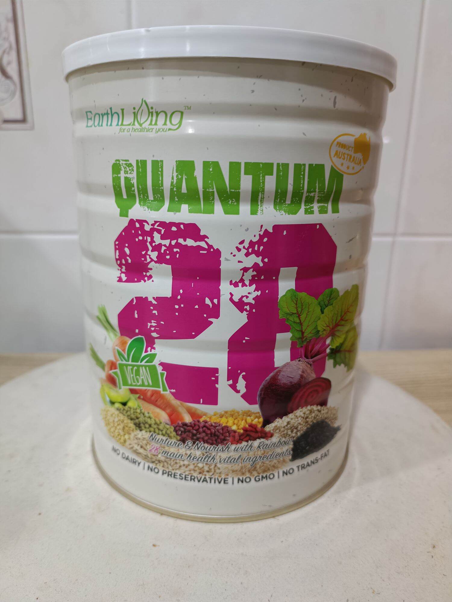 Earth Living Quantum 28 (Vegan) 850g | Lazada