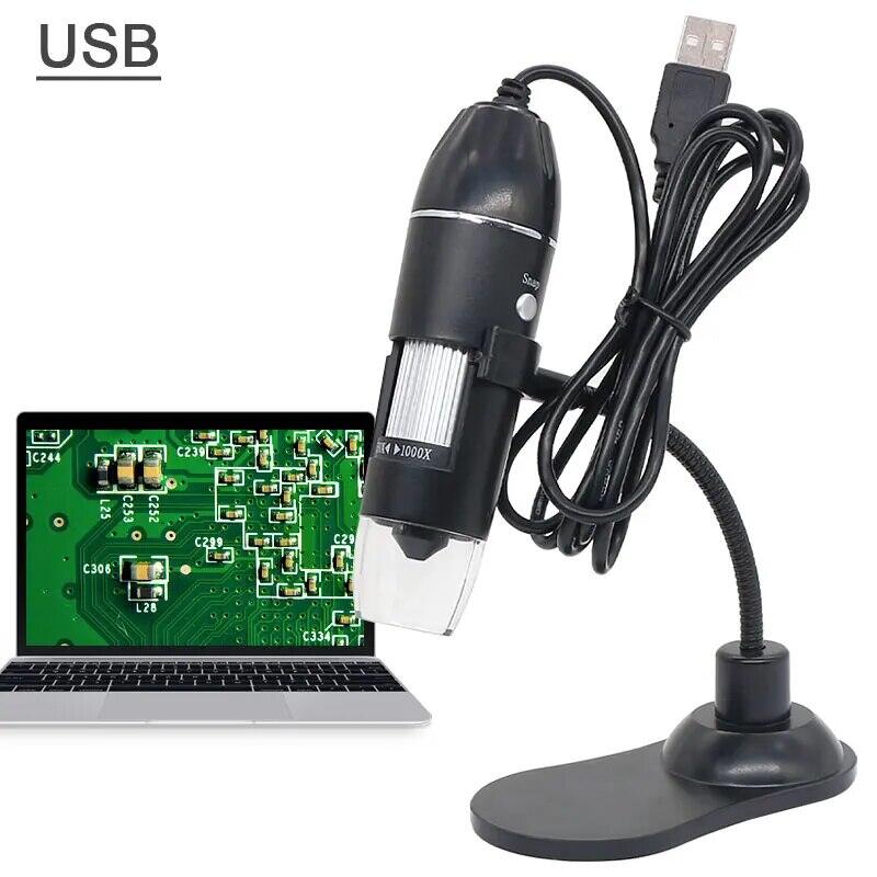 Digital Microscope 50X-1000X Zoom Camera WIFI or USB Microscope ...
