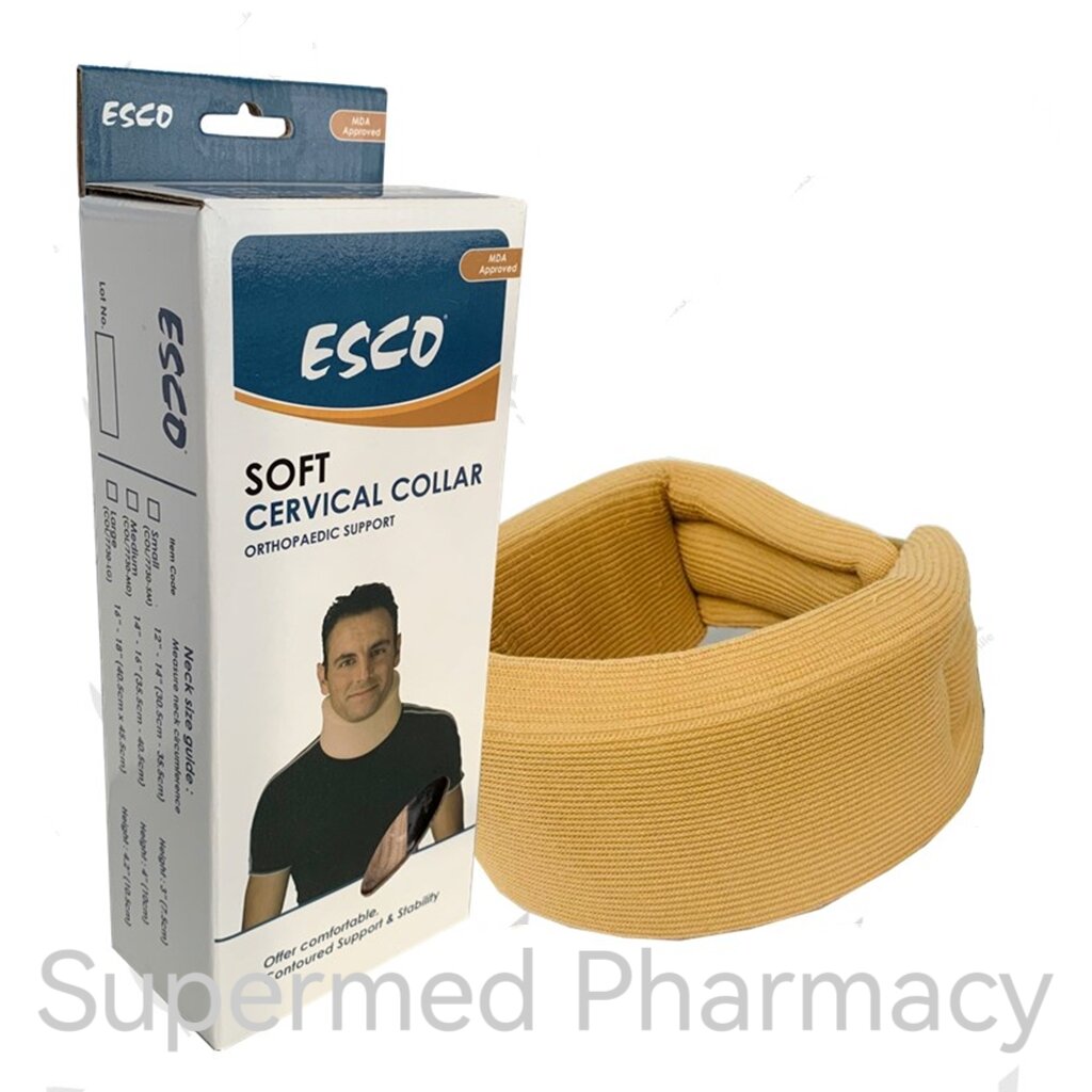 Esco Soft Cervical Collar (Orthopaedic Support) | Lazada