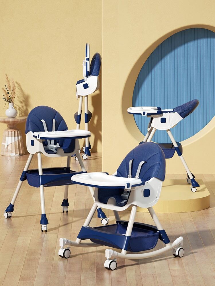 Baby MultiFunction Foldable Dining High Chair Baby Dining Chair Baby ...