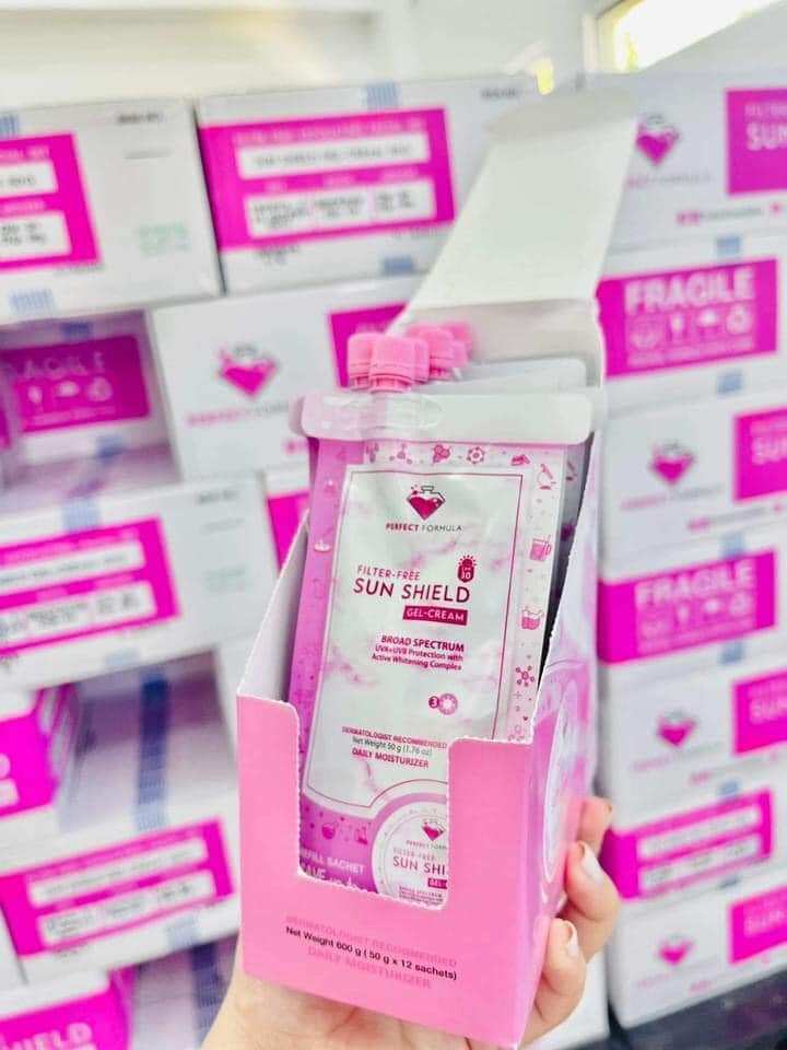PERFECT FORMULA - SUNSHIELD GEL CREAM 50G | Lazada