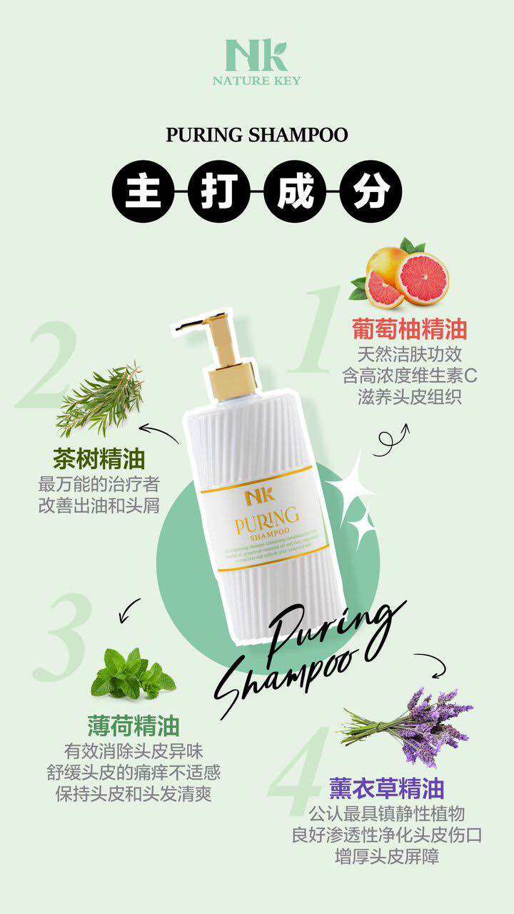 Puring Shampoo 500ml | Lazada