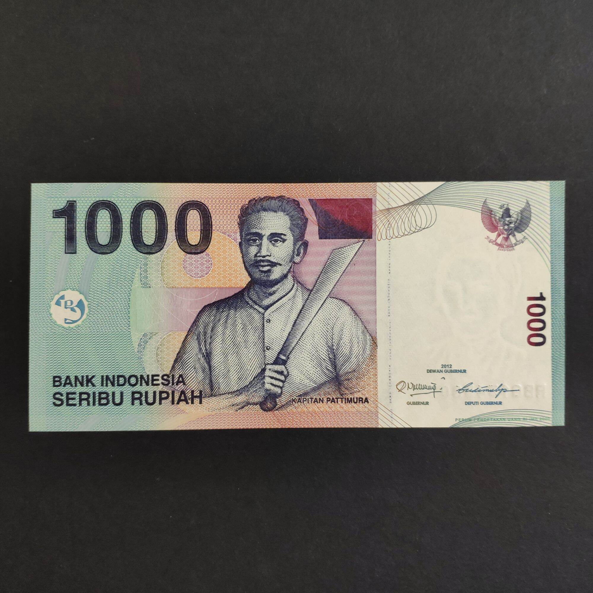 [ BANKNOTE ] INDONESIA SERIBU 1000 RUPIAH OLD BANKNOTE 1992 - UNC | Lazada