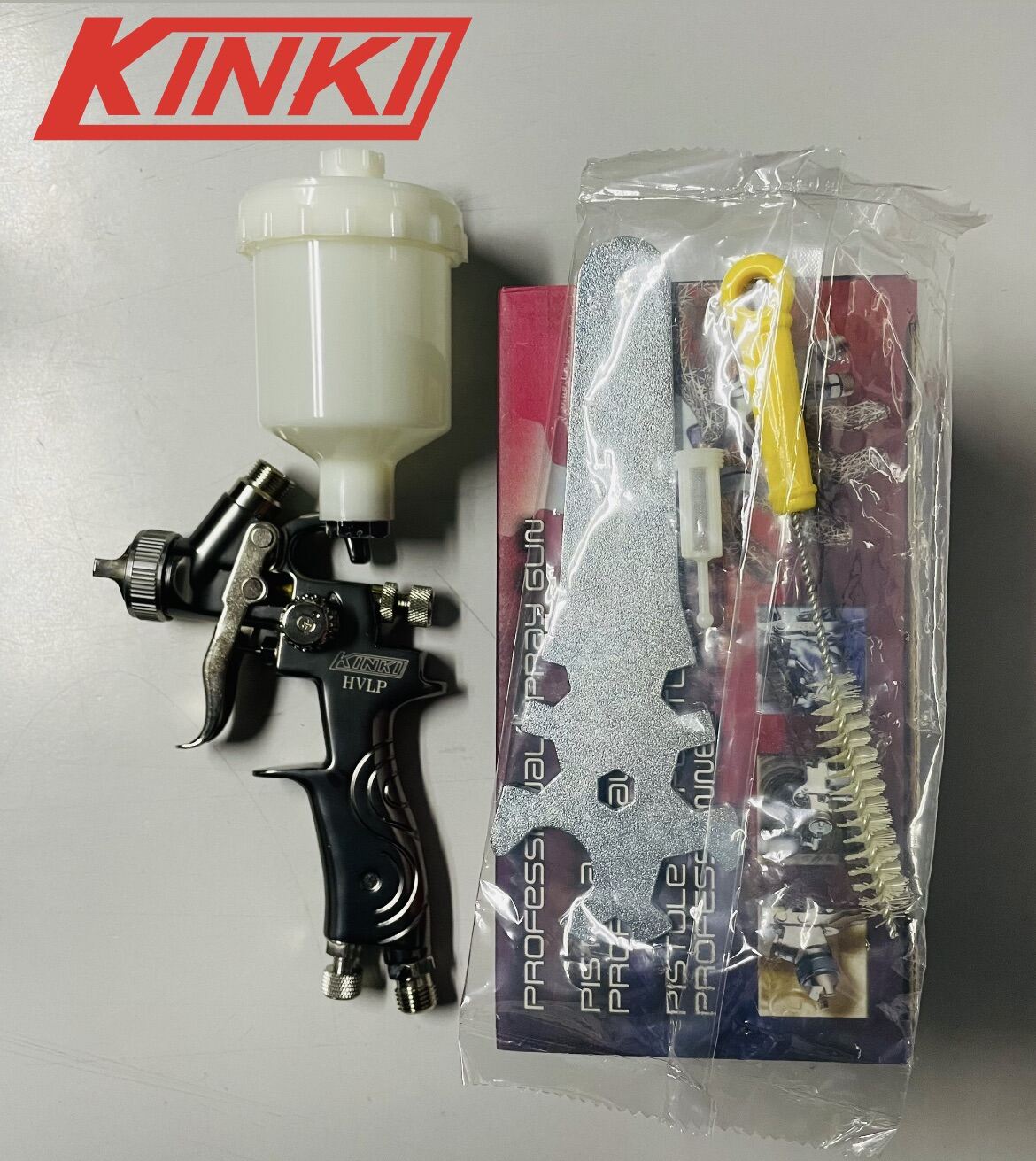 [100% ORIGINAL] KINKI 1.0MM 125CC HVLP GRAVITY SPRAY GUN (K-827) MADE IN JAPAN | Lazada