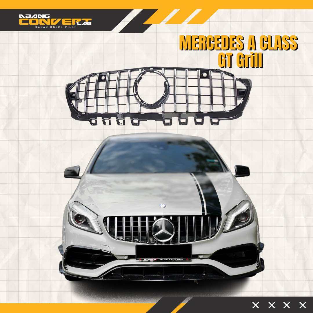 MERCEDES A CLASS AMG GRILL A45 A35 A250 A200 A180 | Lazada