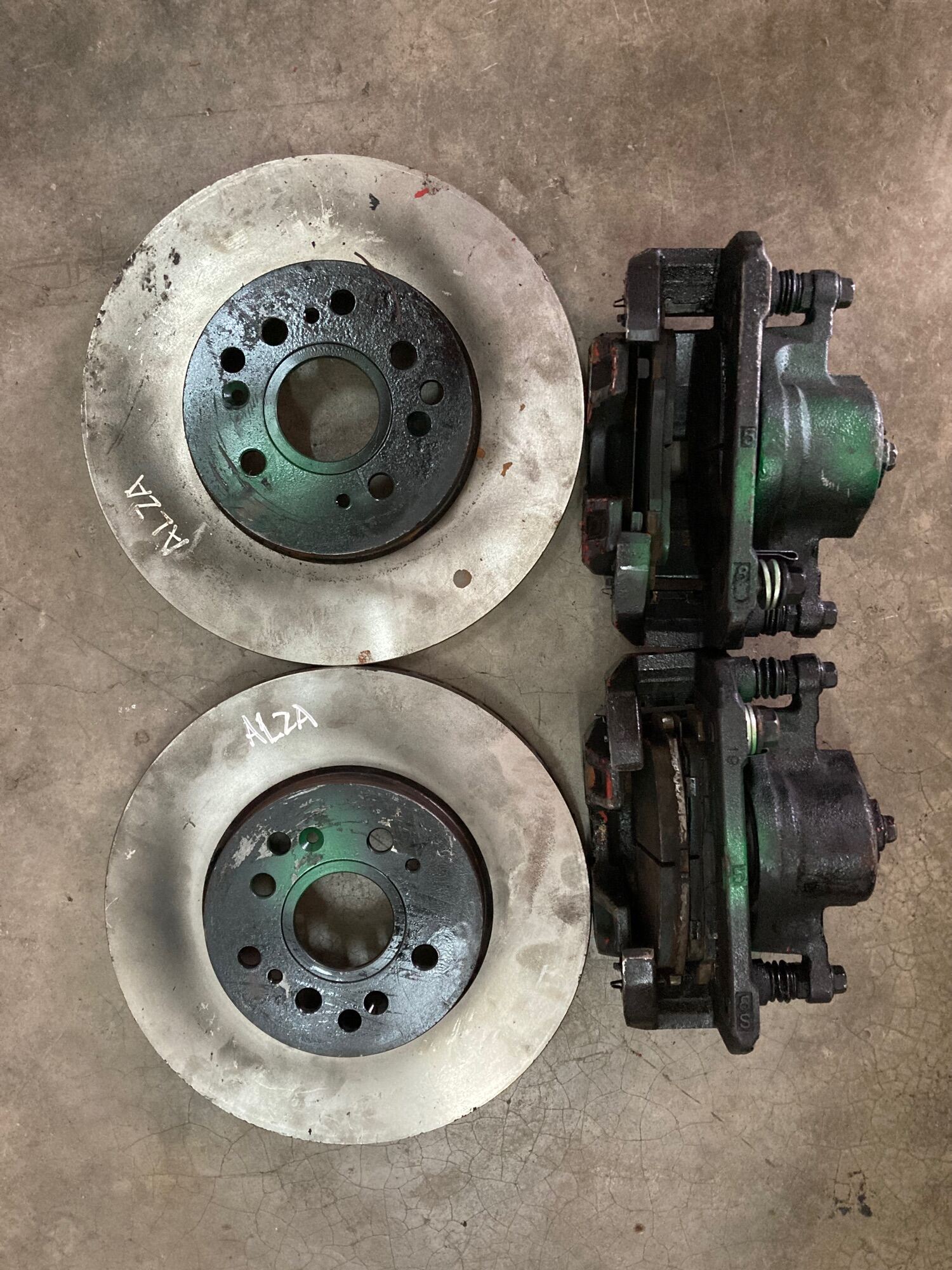 ALZA BIG BRAKE DISC DEPAN WITH ROTOR 11” | Lazada