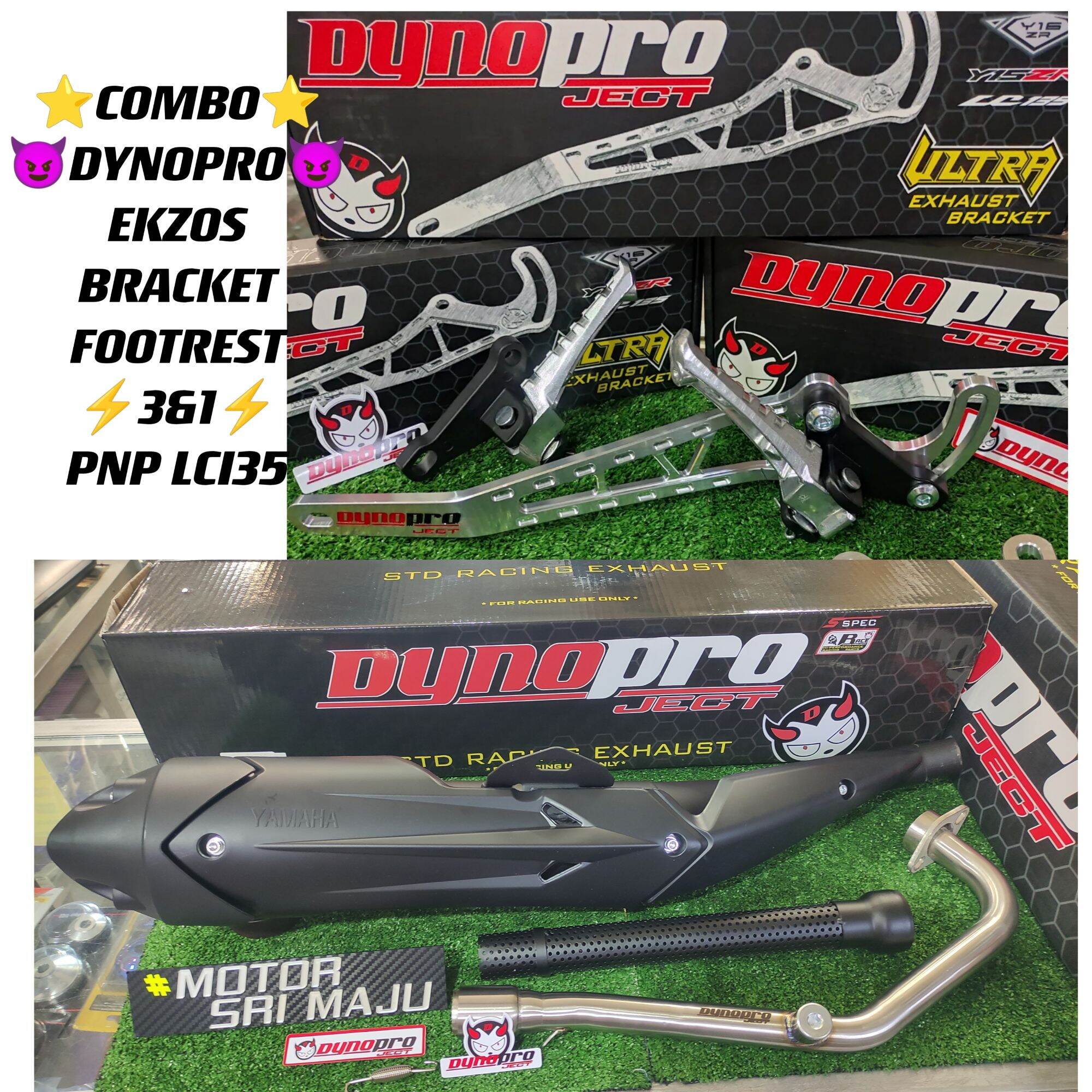 DYNO PRO/DYNO PRO COMBO SET EKZOS+BRACKET&FOOTREST/DYNO PRO EKZOS ...