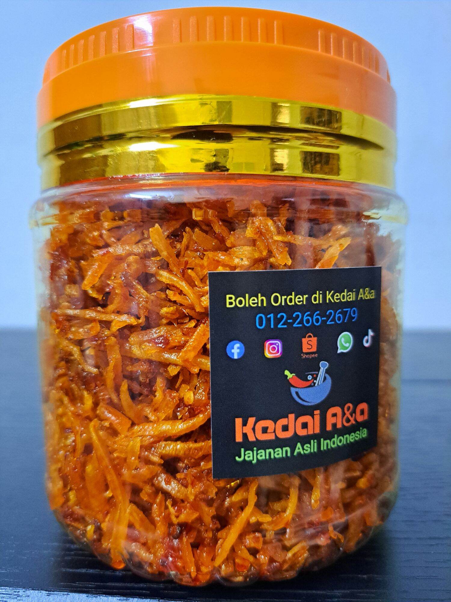 sambal ubi kayu campur dengan kacang tanah dan ikan bilis 80% adalah ...