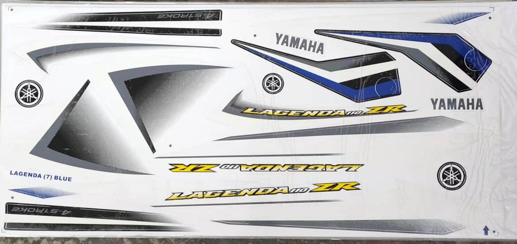 Yamaha Lagenda 110zr / Srl110zr (7) Body Sticker | Lazada