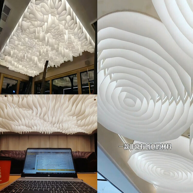 French Texture Paper Ceiling Shape Special Paper Background Decoration ...