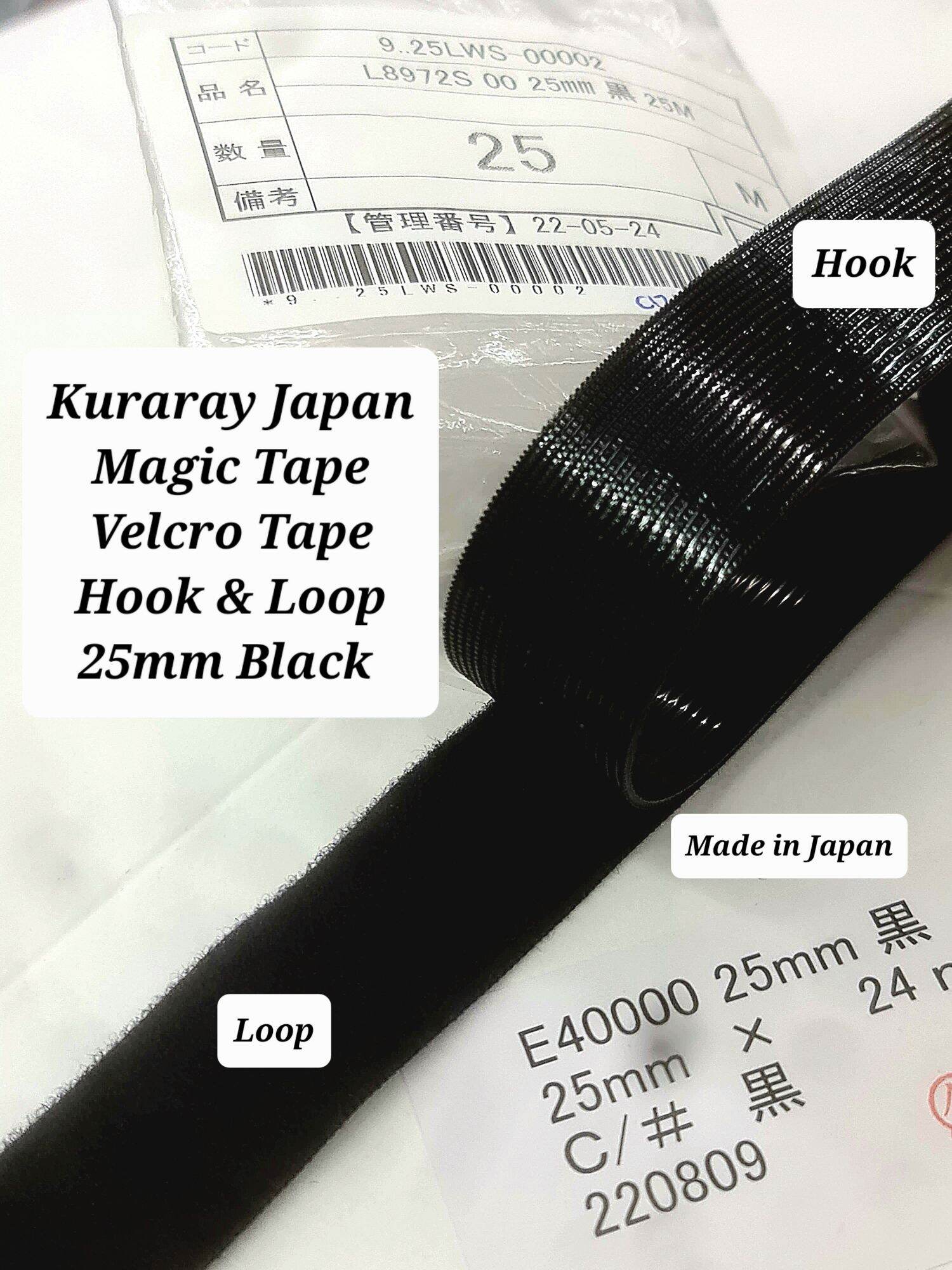 Kuraray Japan Plastic Molded Magic Tape Velcro Tape Stronger tensile ...