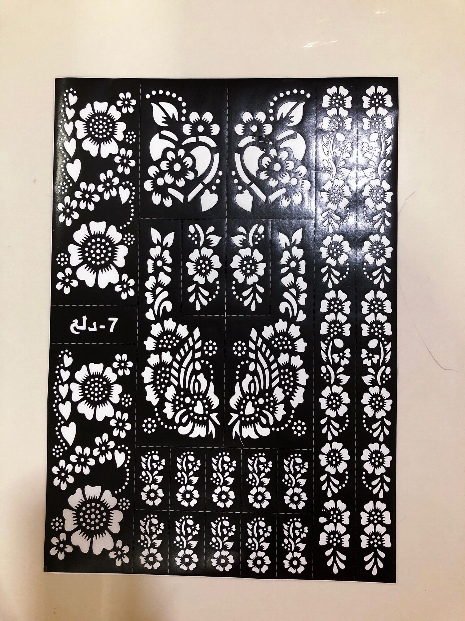 Sticker Inai Sticker Inai Celup/ Tangan/ Kaki/ Jari | Lazada