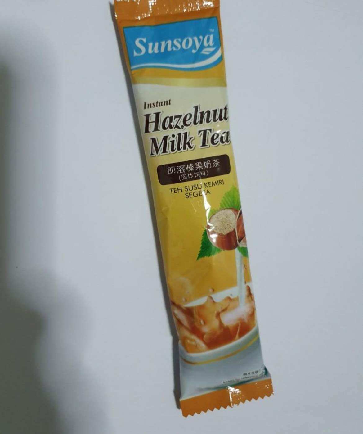 SunSoya Instant Ginger Milk Tea/ Hazelnut Milk Tea (35g x 12 sachet ...