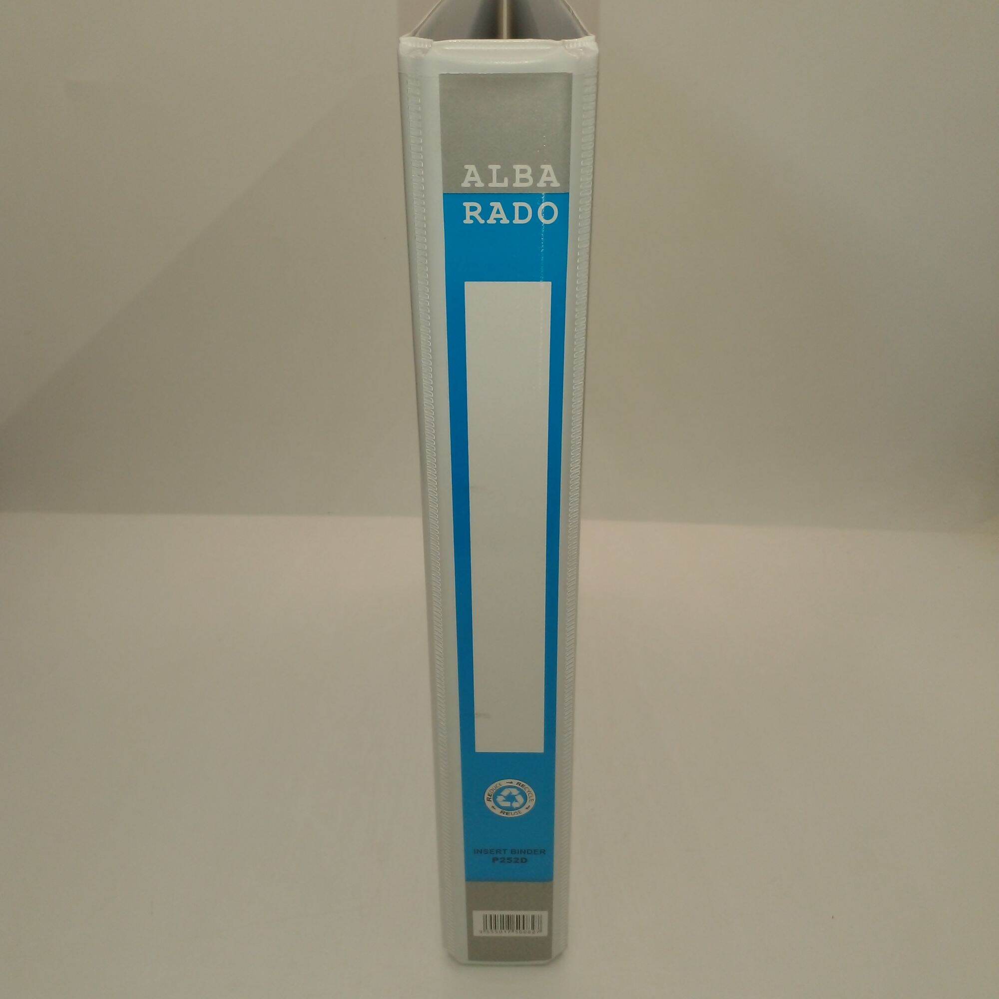 Alba Rado PVC 2D White Ring File A4/F4 Insert Binder Fail Putih (16mm ...