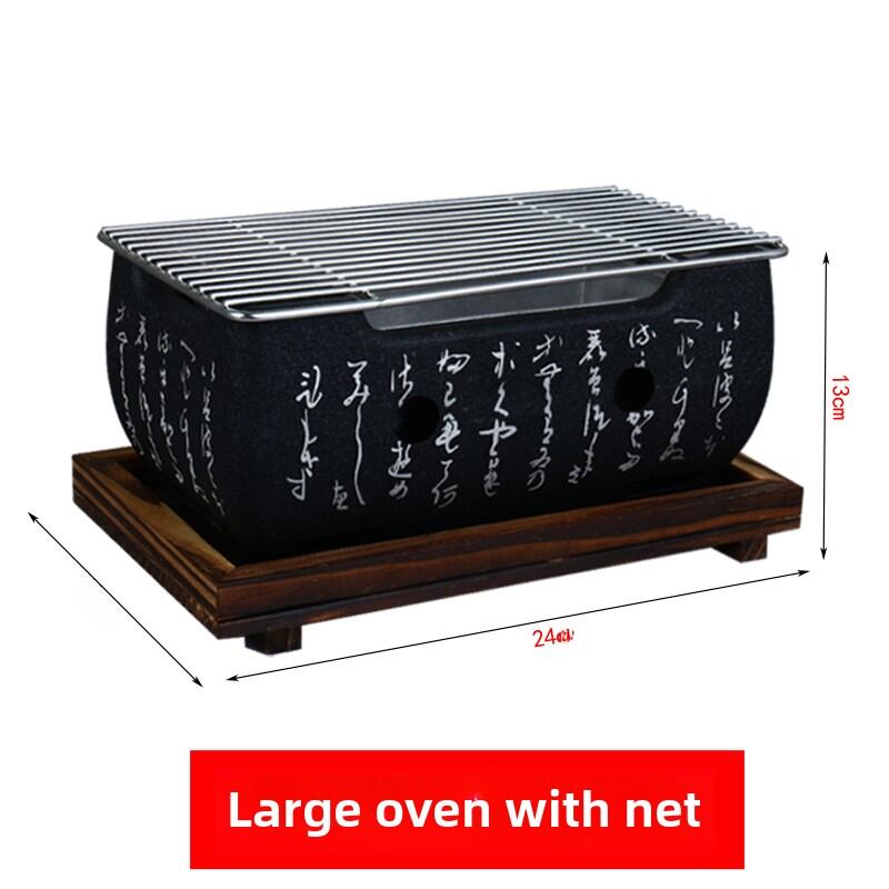 Small Japanese-Style Charcoal Oven Japanese-Style Rice Cake Oven Clay ...