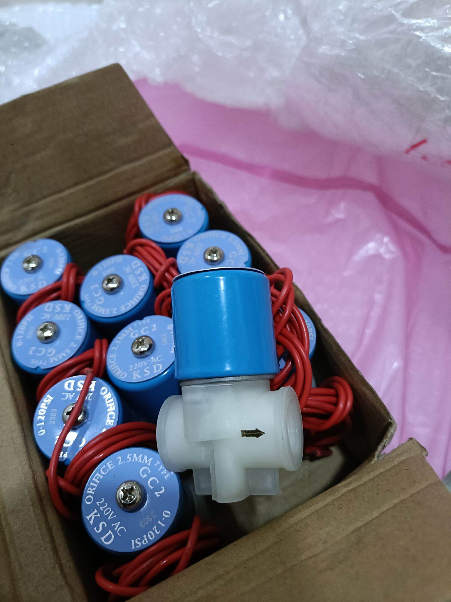 Solenoid Valve AC220V Made in Taiwan for Water Dispenser ElKen KSD ...