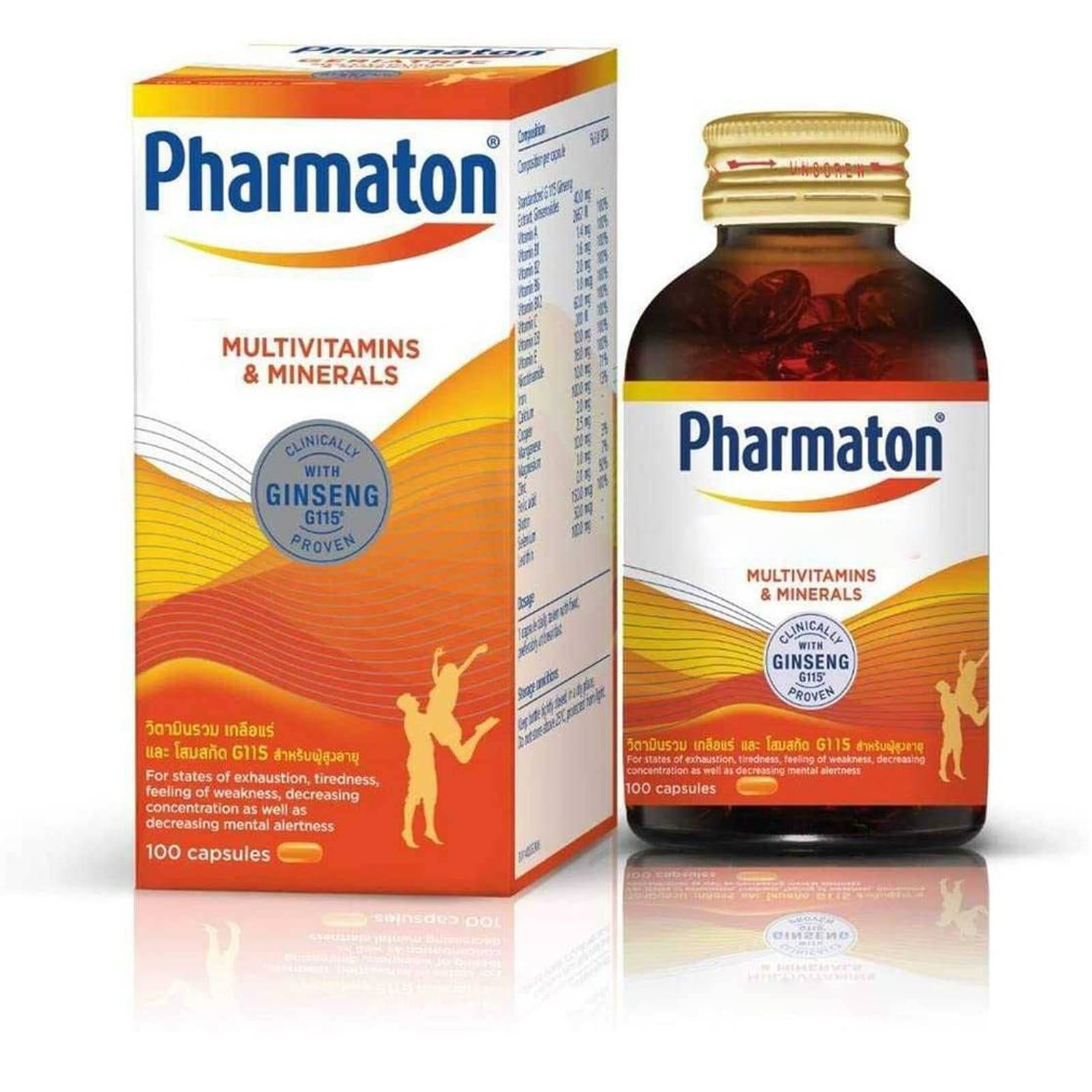 PHARMATON cap 100s | Lazada