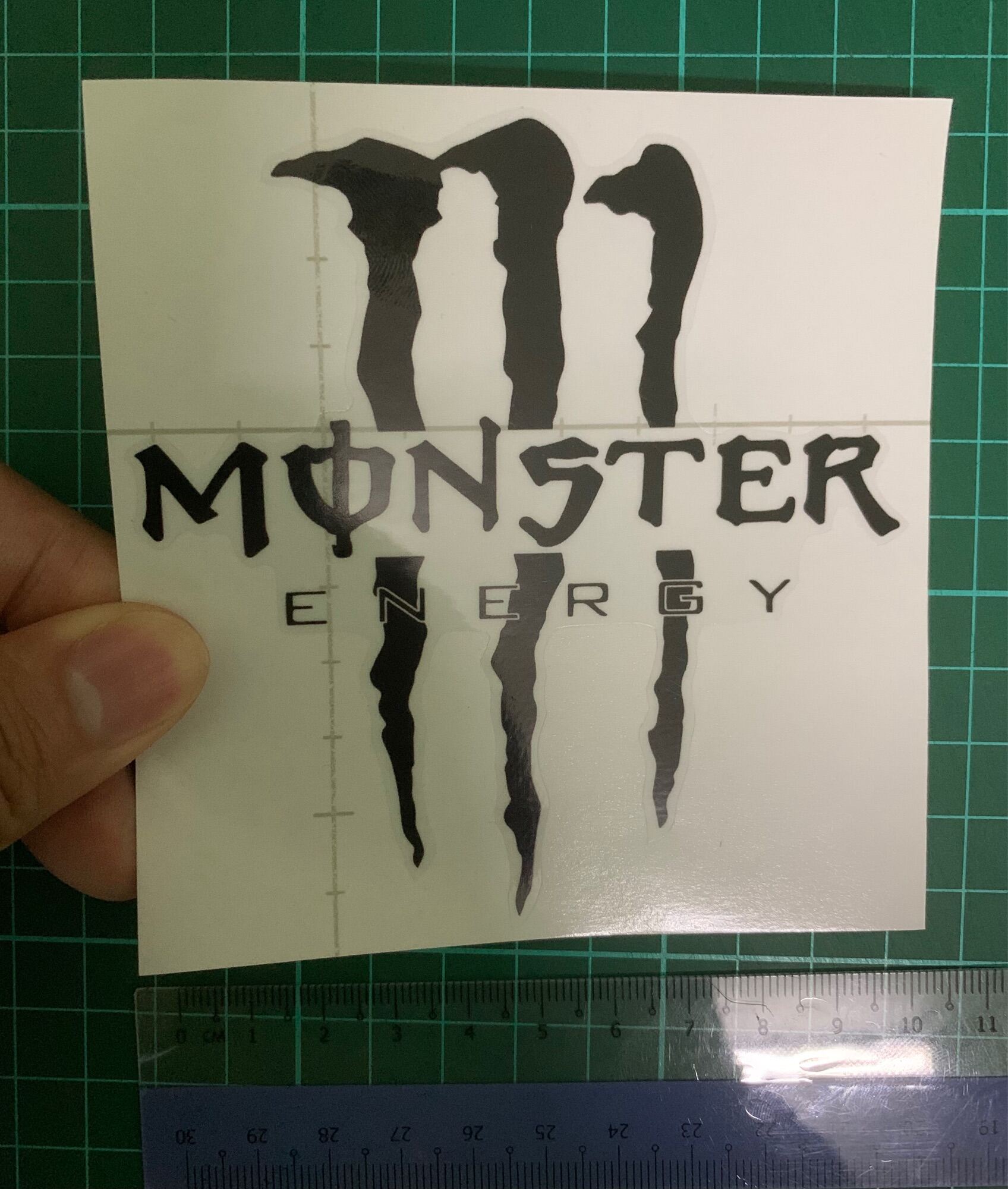 Monster Claw Sticker Car Fuel cap sticker monster energy | Lazada